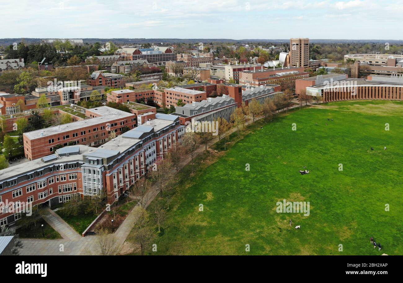 Aerial view of princeton hi-res stock photography and images - Alamy