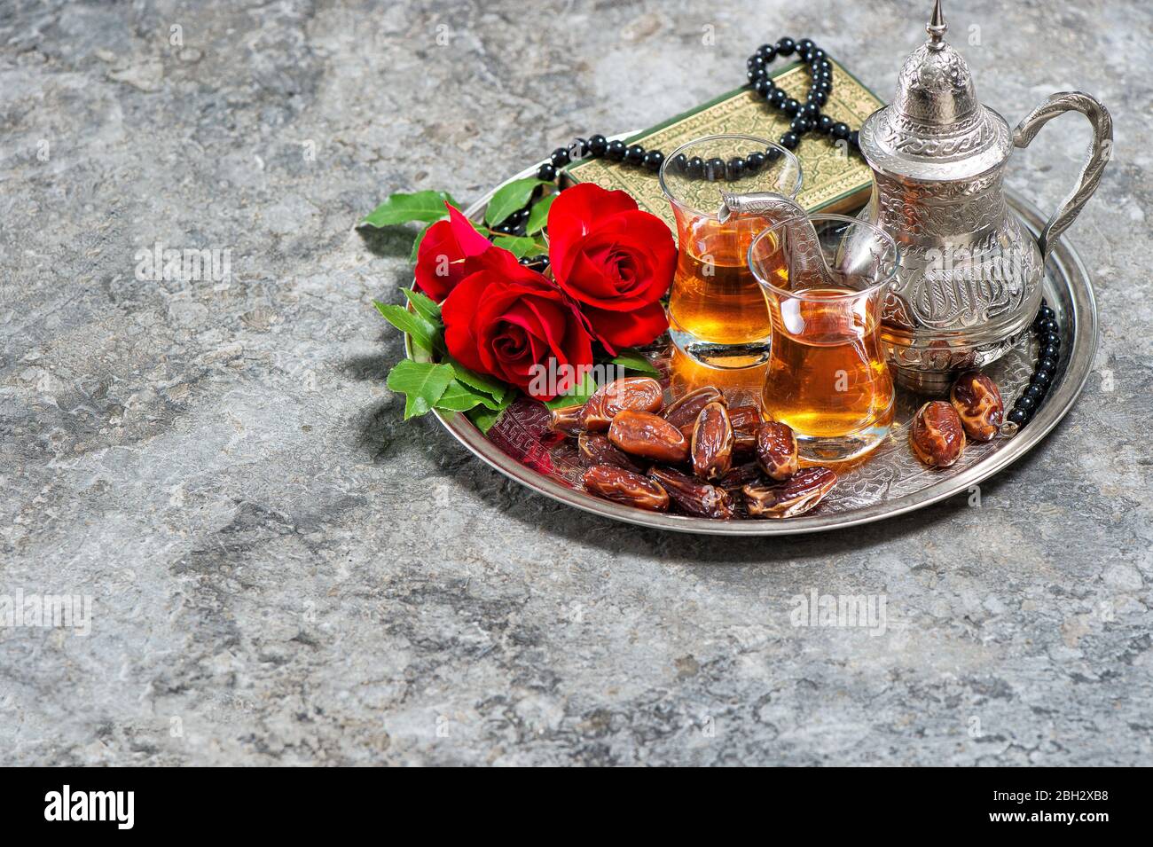 Ramadan mubarak tea flowers hi-res stock photography and images - Alamy