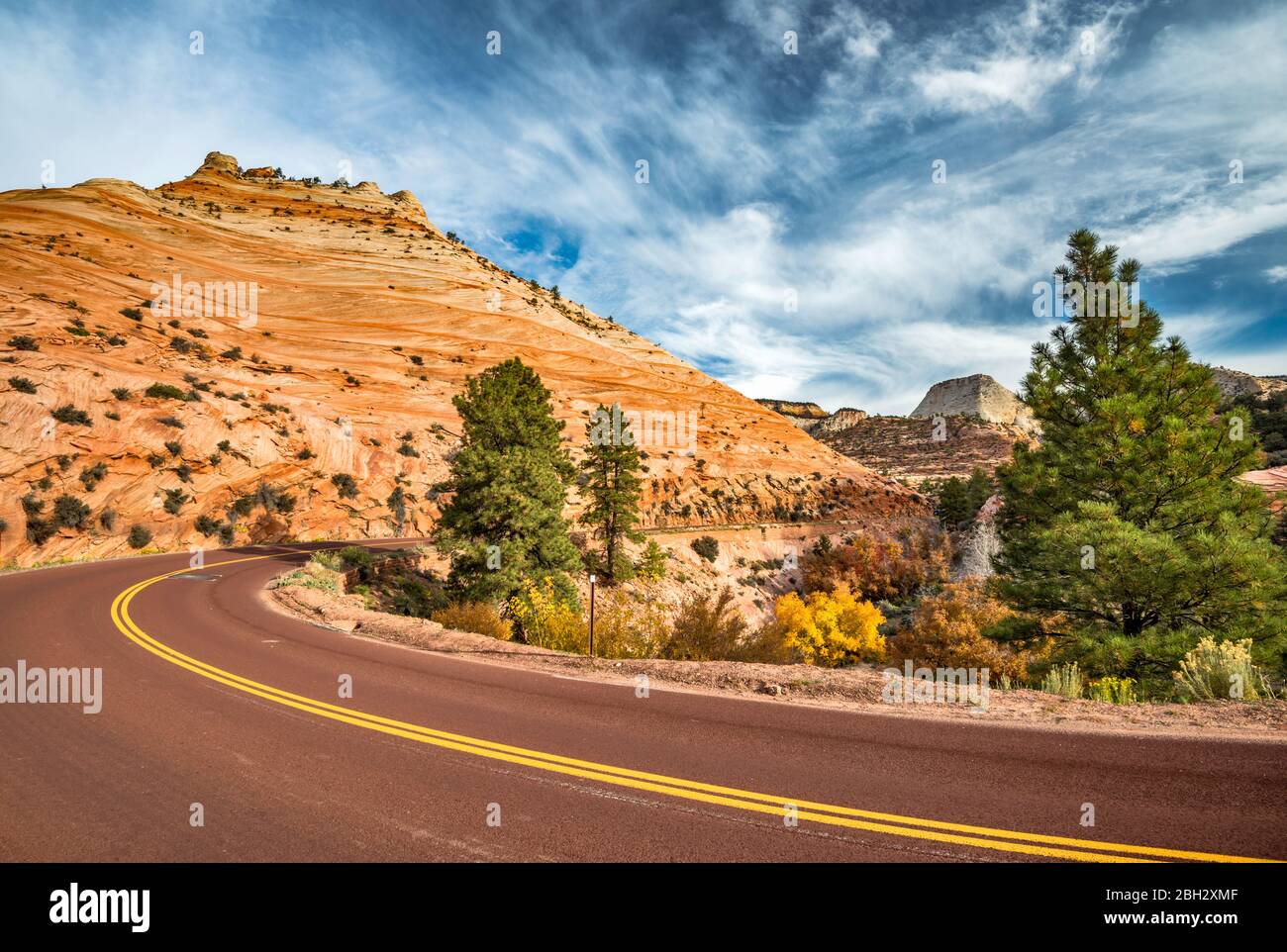 Zion mount carmel highway hi-res stock photography and images - Alamy