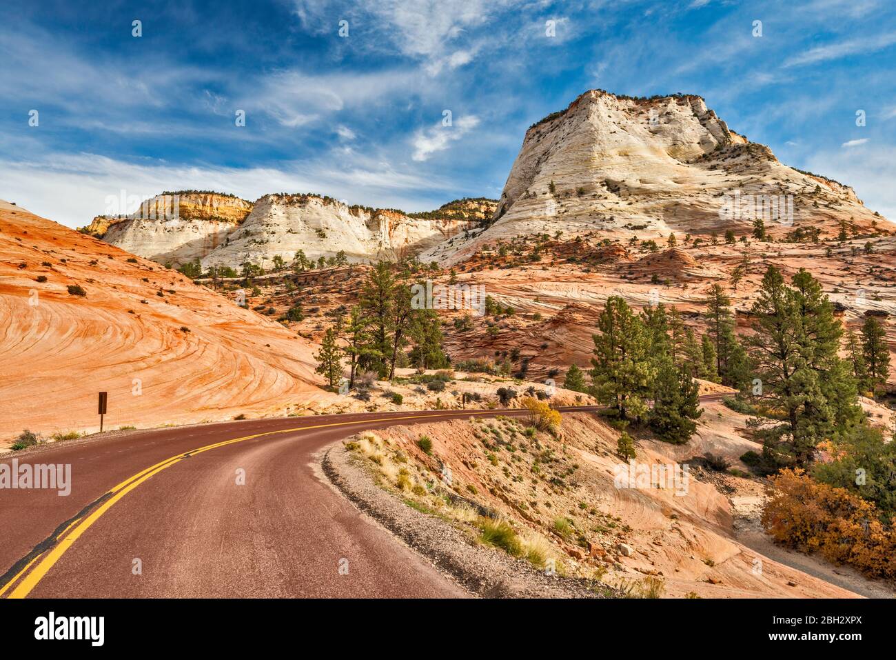 Zion mount carmel highway hi-res stock photography and images - Alamy