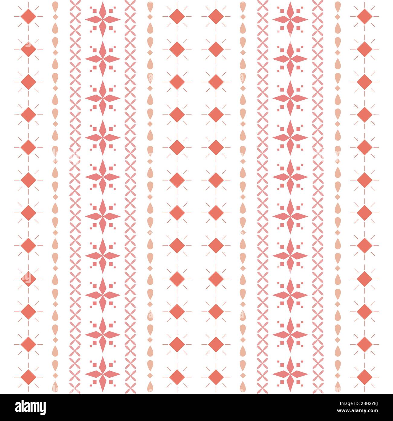 Modern stitches embroidery pattern with simple style for T-Shirt design ...