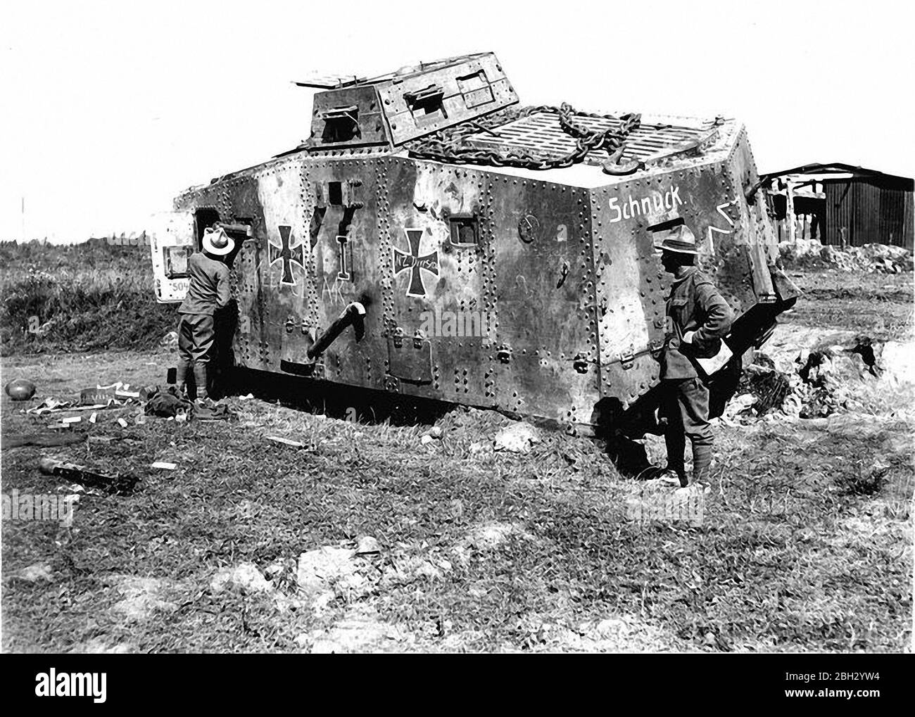 he A7V was a heavy tank introduced by Germany in 1918 during World War ...
