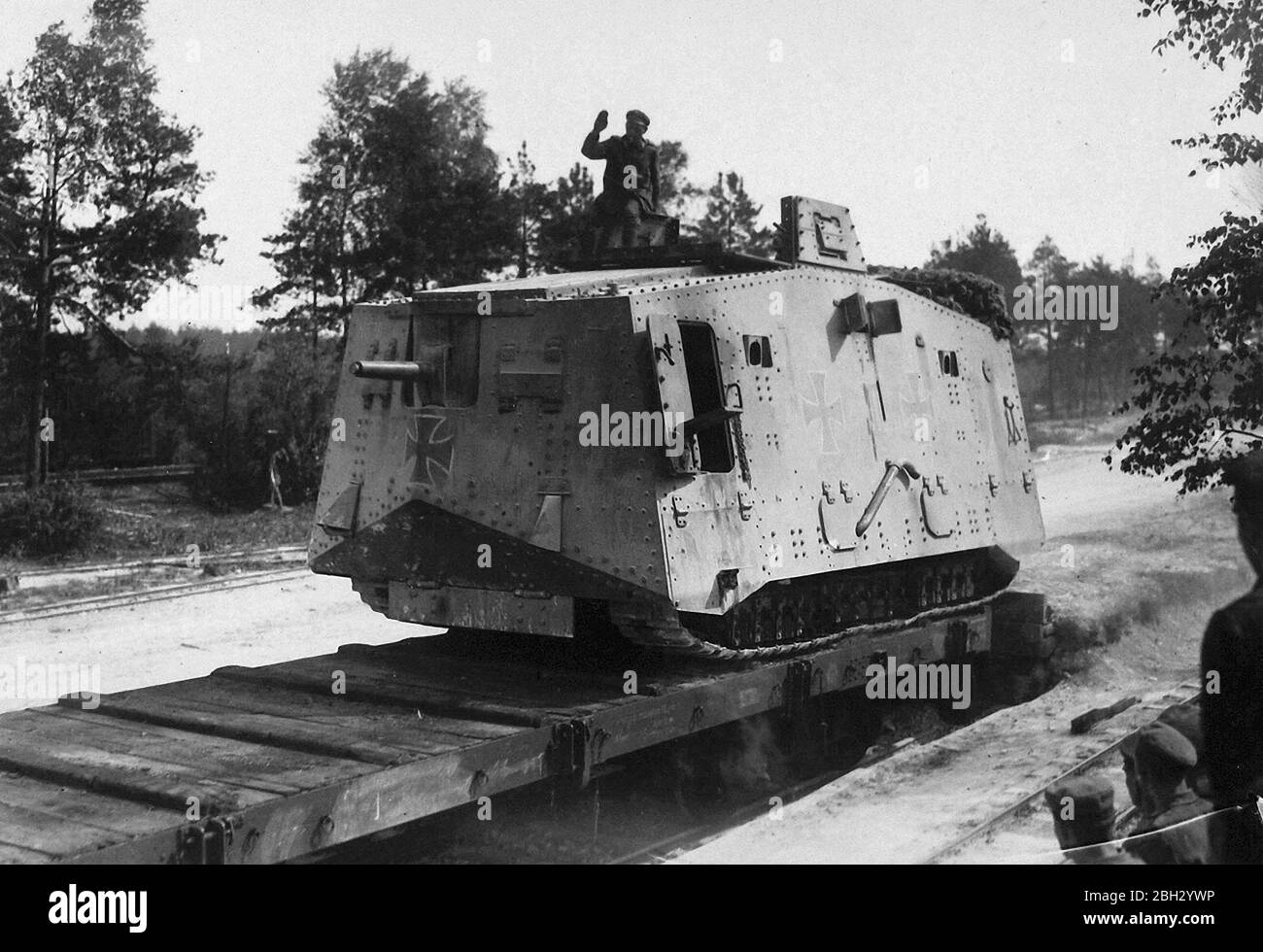 he A7V was a heavy tank introduced by Germany in 1918 during World War ...