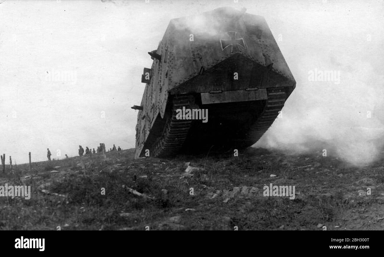 A7v tank Black and White Stock Photos & Images - Alamy