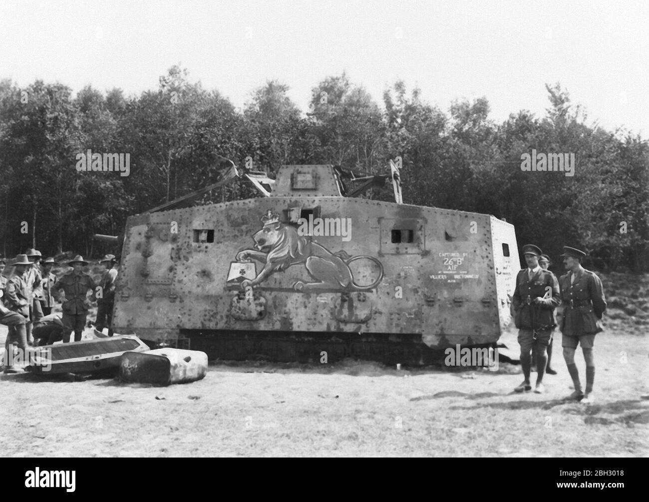 A7v tank Black and White Stock Photos & Images - Alamy