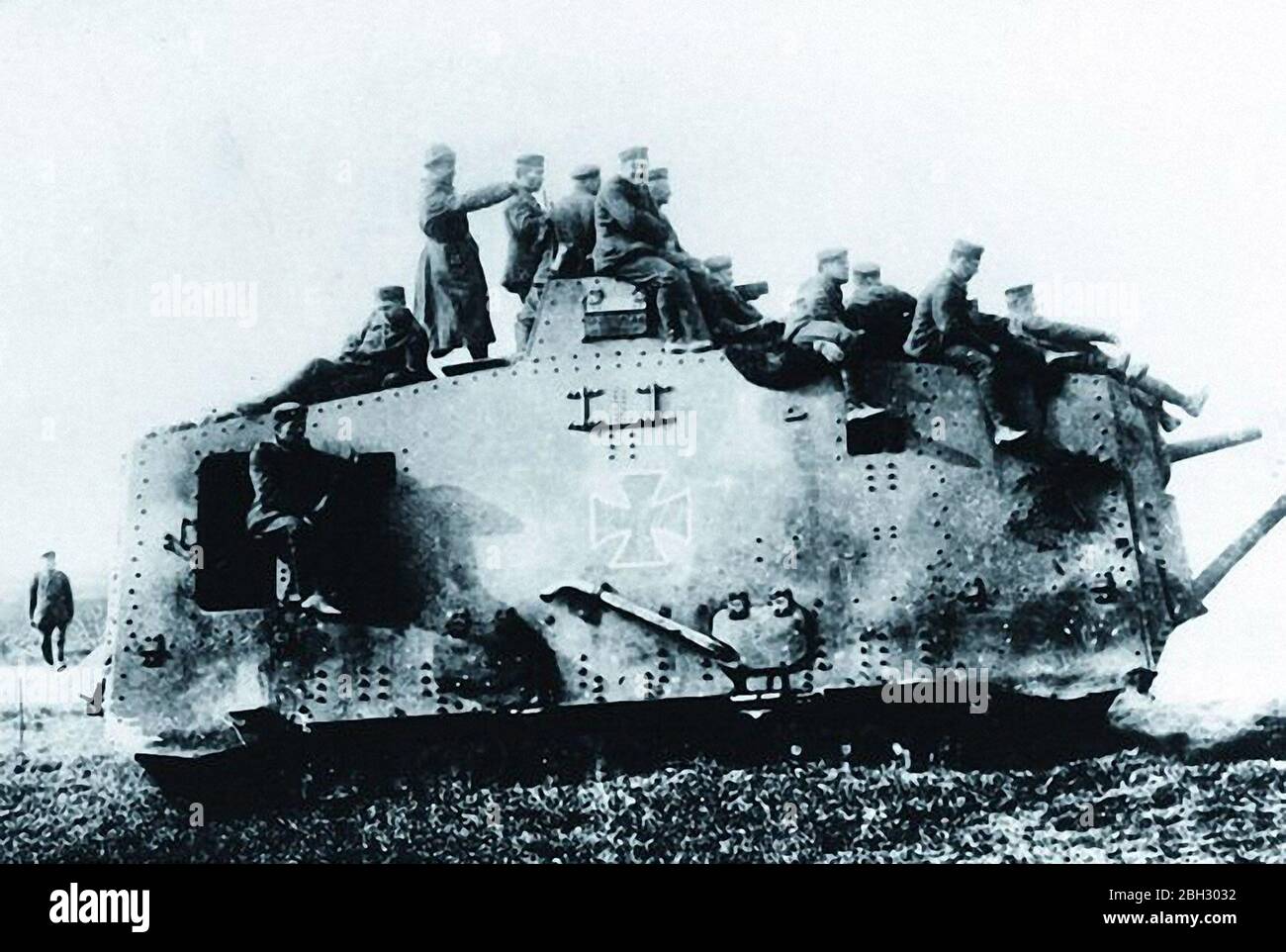 he A7V was a heavy tank introduced by Germany in 1918 during World War ...