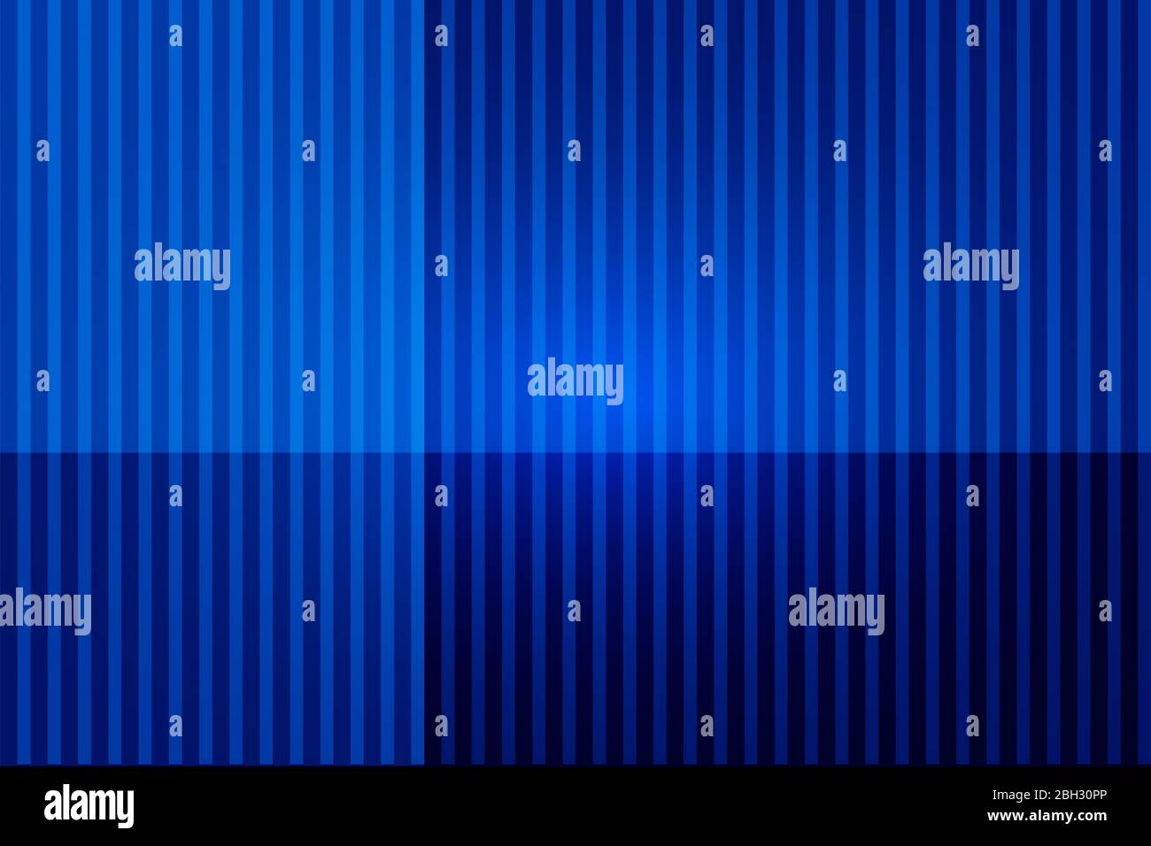 Blue shade on strip rectangle pattern with glow light on the center ...