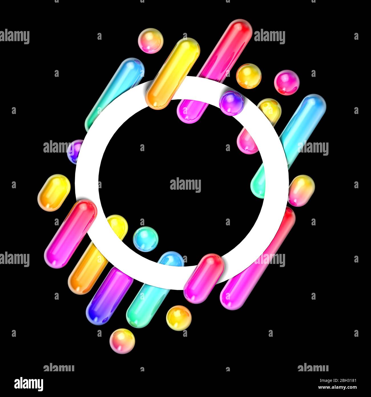 Geometric 80s hi-res stock photography and images - Alamy