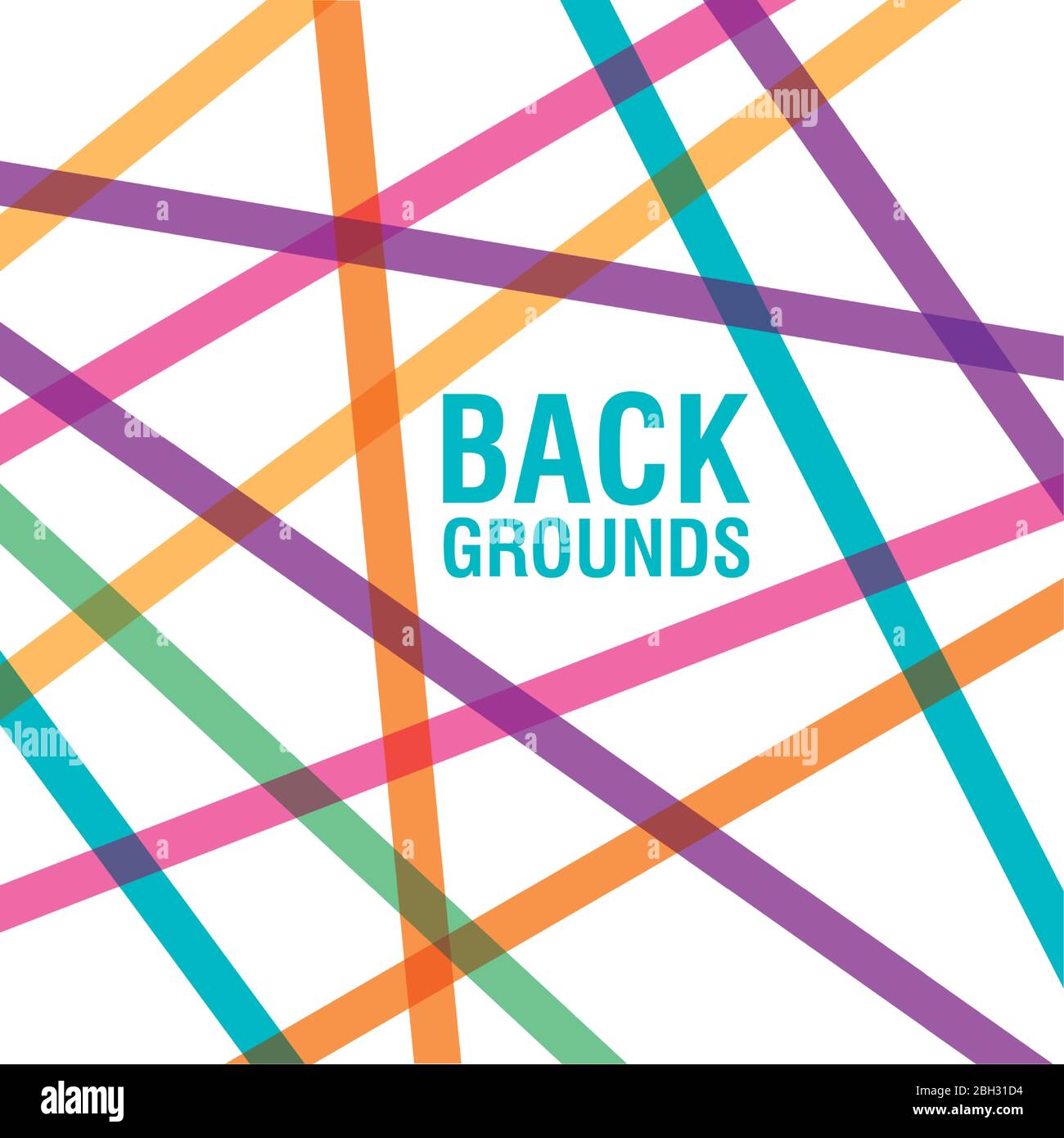 lines of vibrant colors background Stock Vector Image & Art - Alamy