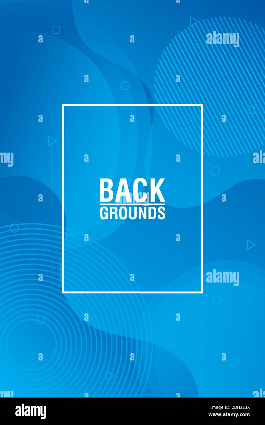 blue vibrant colors background icon Stock Vector Image & Art - Alamy