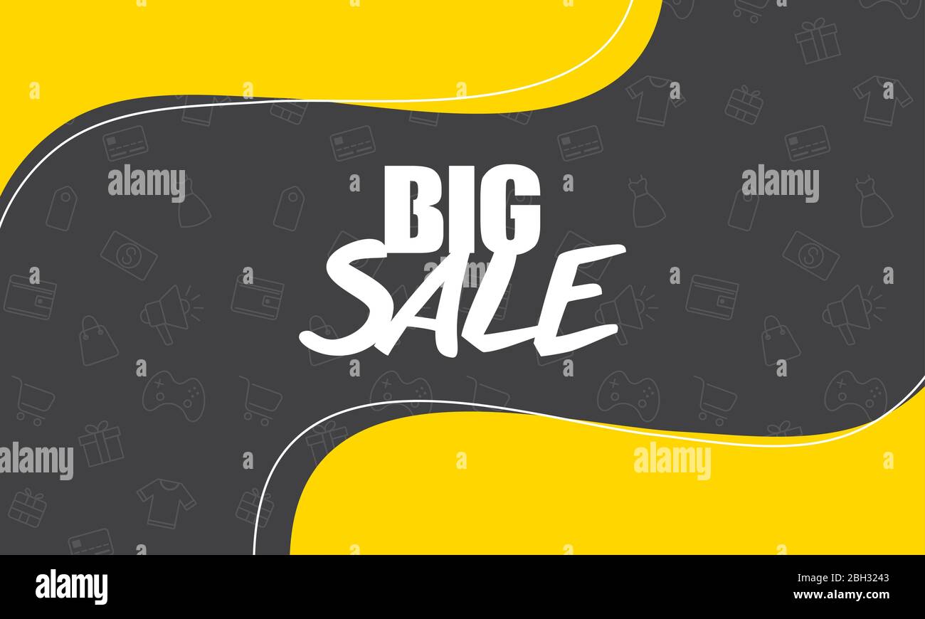 big sale commercial banner poster Stock Vector Image & Art - Alamy