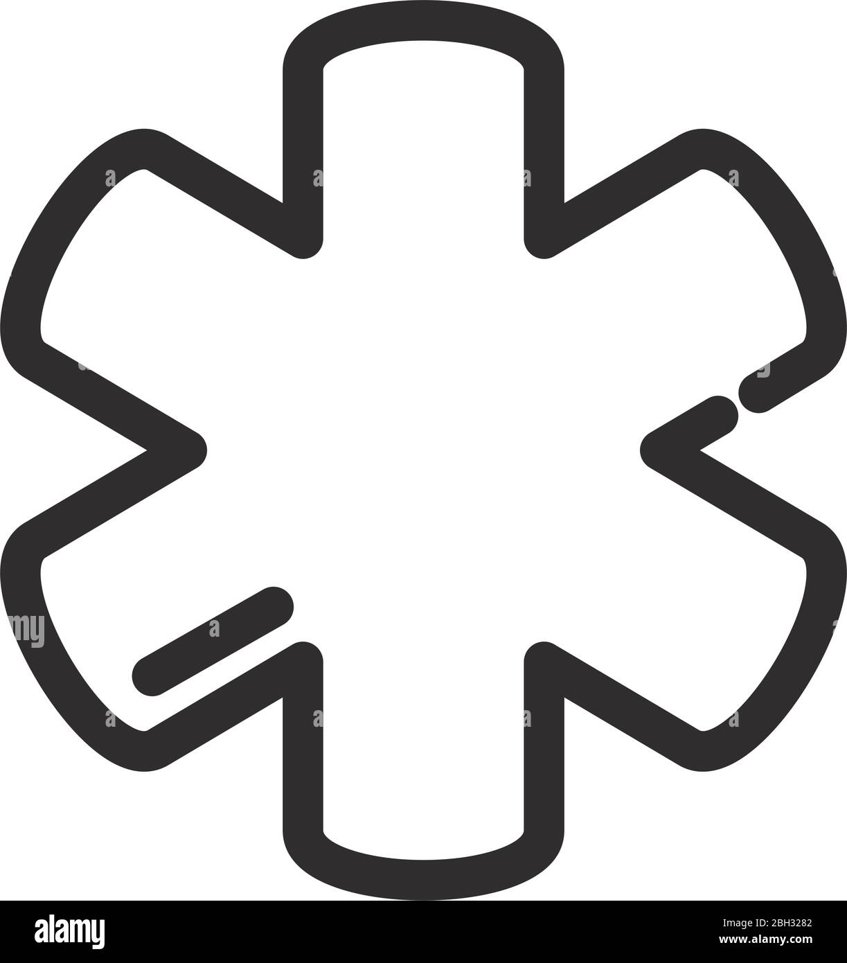 medical service and health care vector illustration line style icon ...