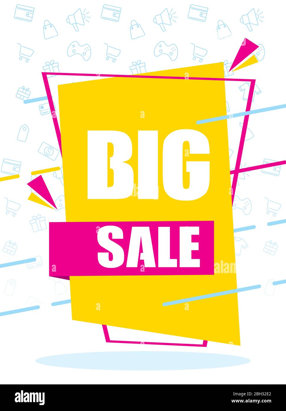 Market promotional banner commercial Cut Out Stock Images & Pictures ...