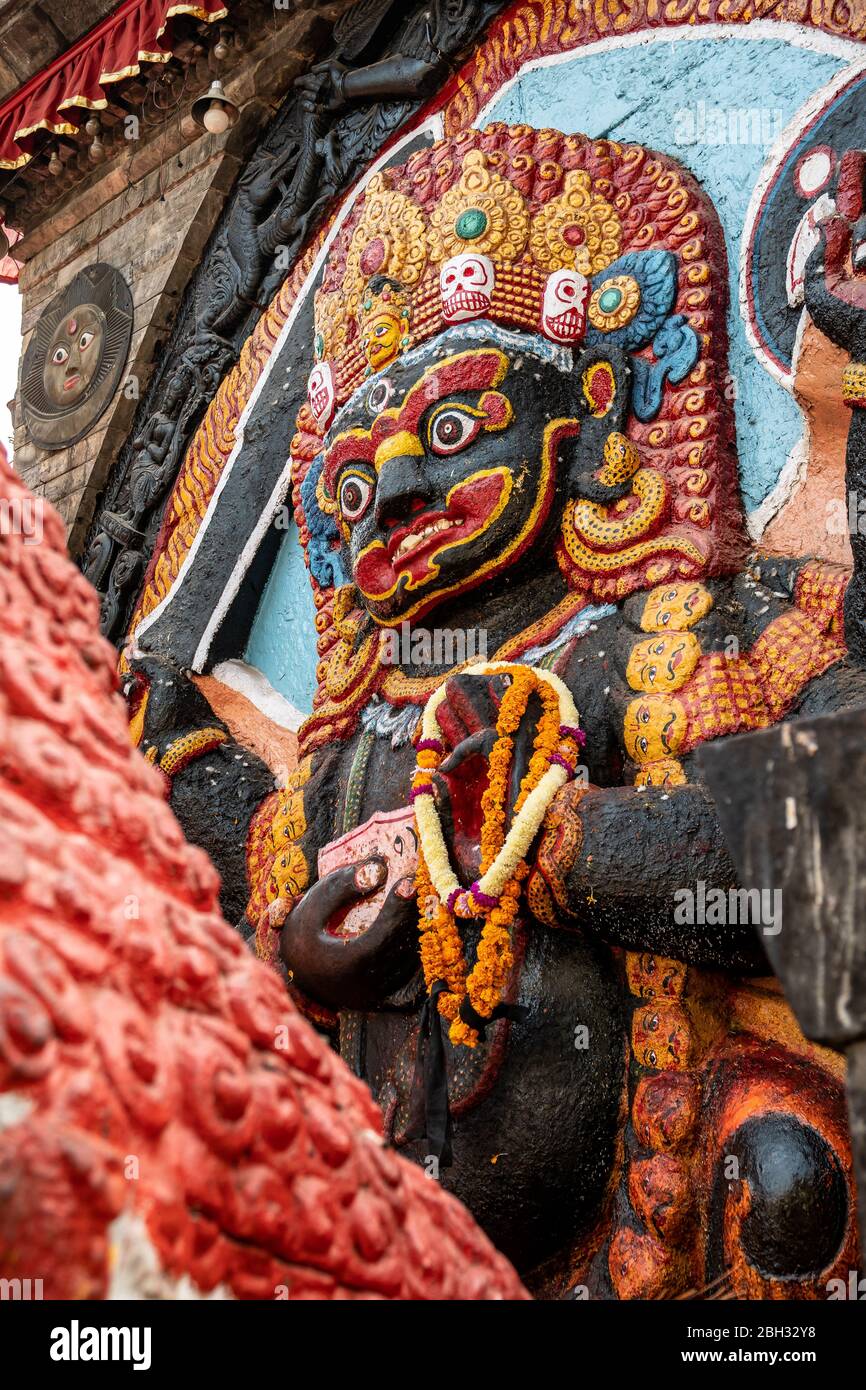 Hindu god kala bhairava hi-res stock photography and images - Alamy