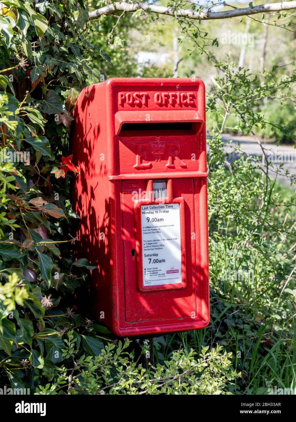 Country post box hi-res stock photography and images - Alamy