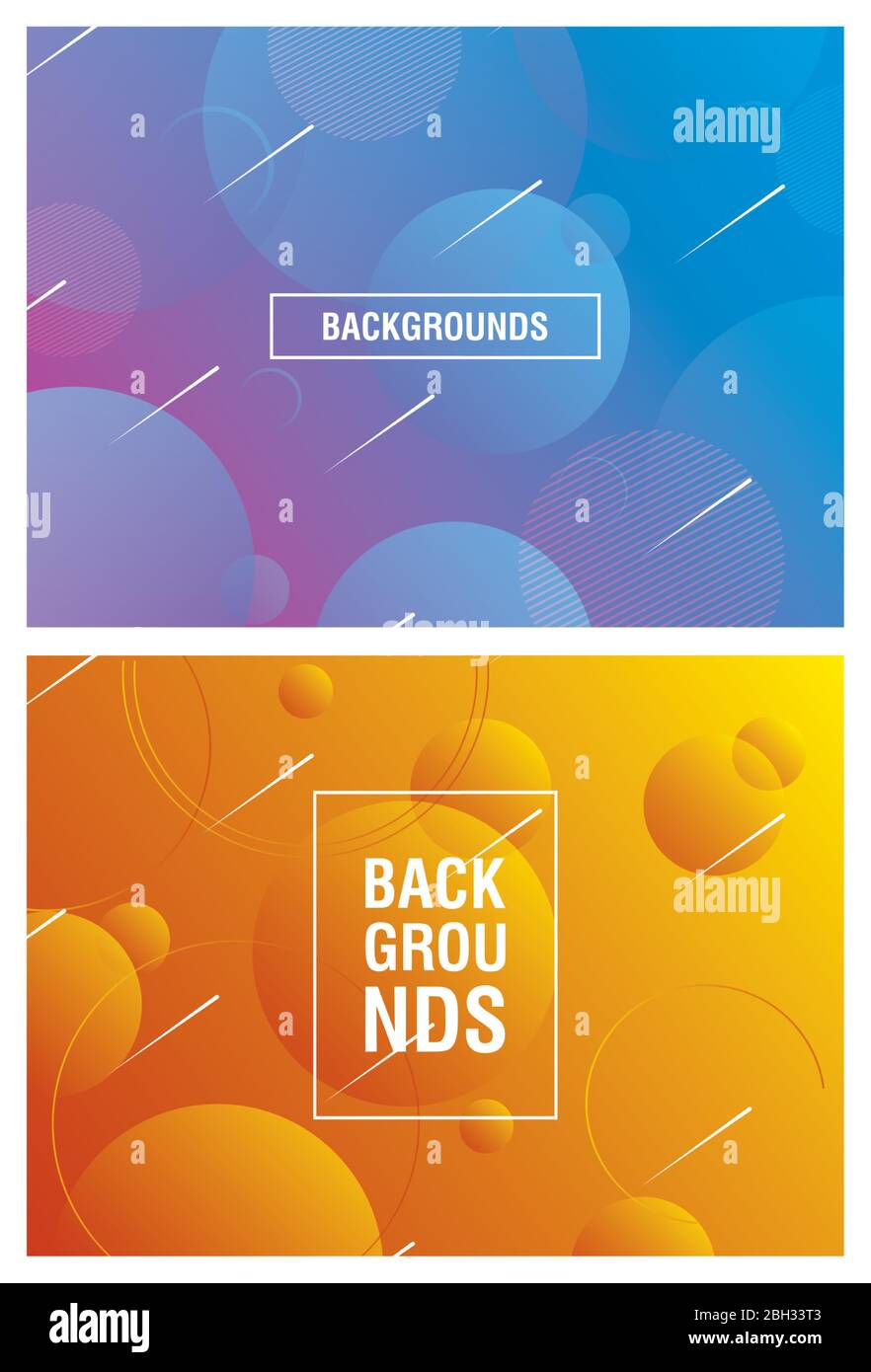 two vibrant colors background icon Stock Vector Image & Art - Alamy