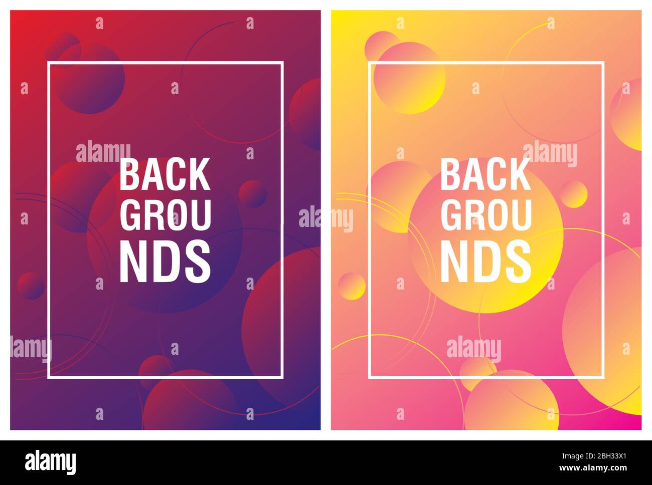 two vibrant colors background icon Stock Vector Image & Art - Alamy