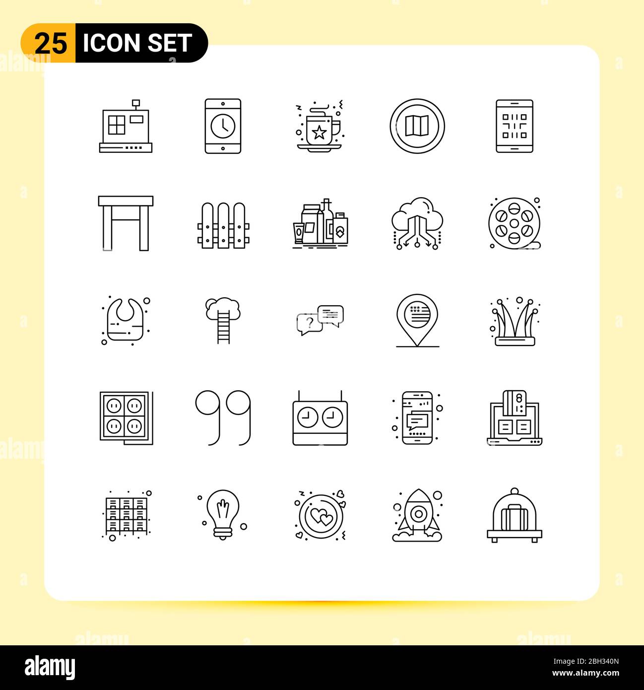 Qr code map hi-res stock photography and images - Alamy