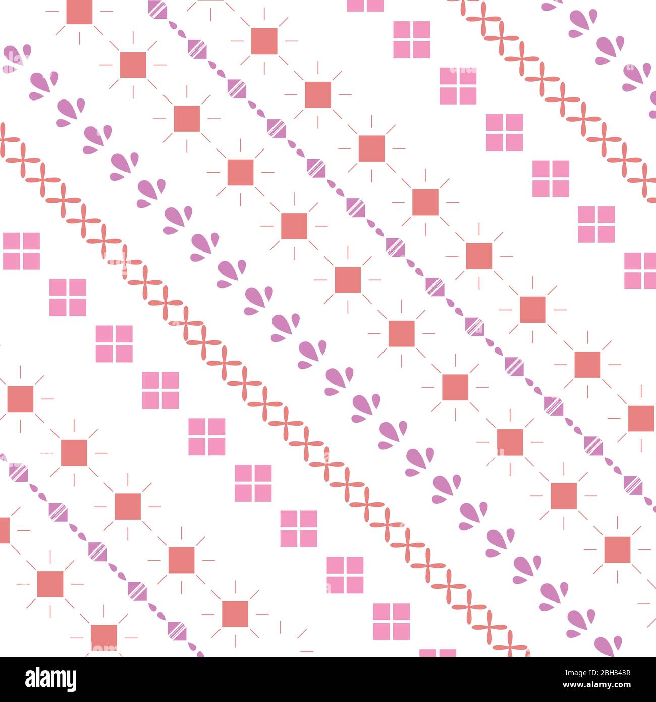 Simple embroidered design pattern for living room decor Stock Vector ...