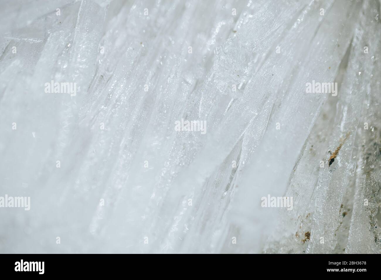 beautiful ice structure Stock Photo - Alamy
