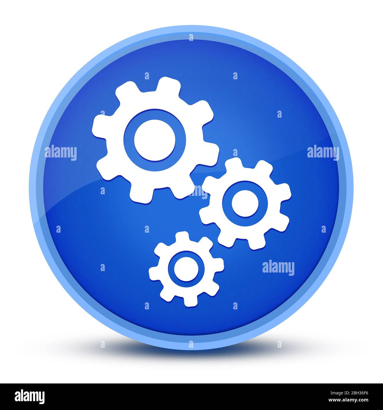 Gear settings setup icon hi-res stock photography and images - Alamy