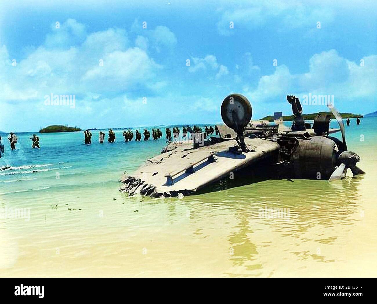 Ww2 battle of guam hi-res stock photography and images - Alamy