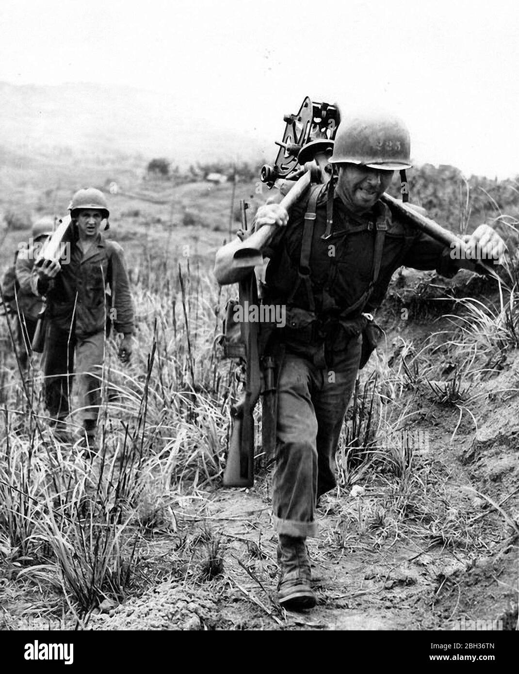 Second battle of guam Black and White Stock Photos & Images - Alamy