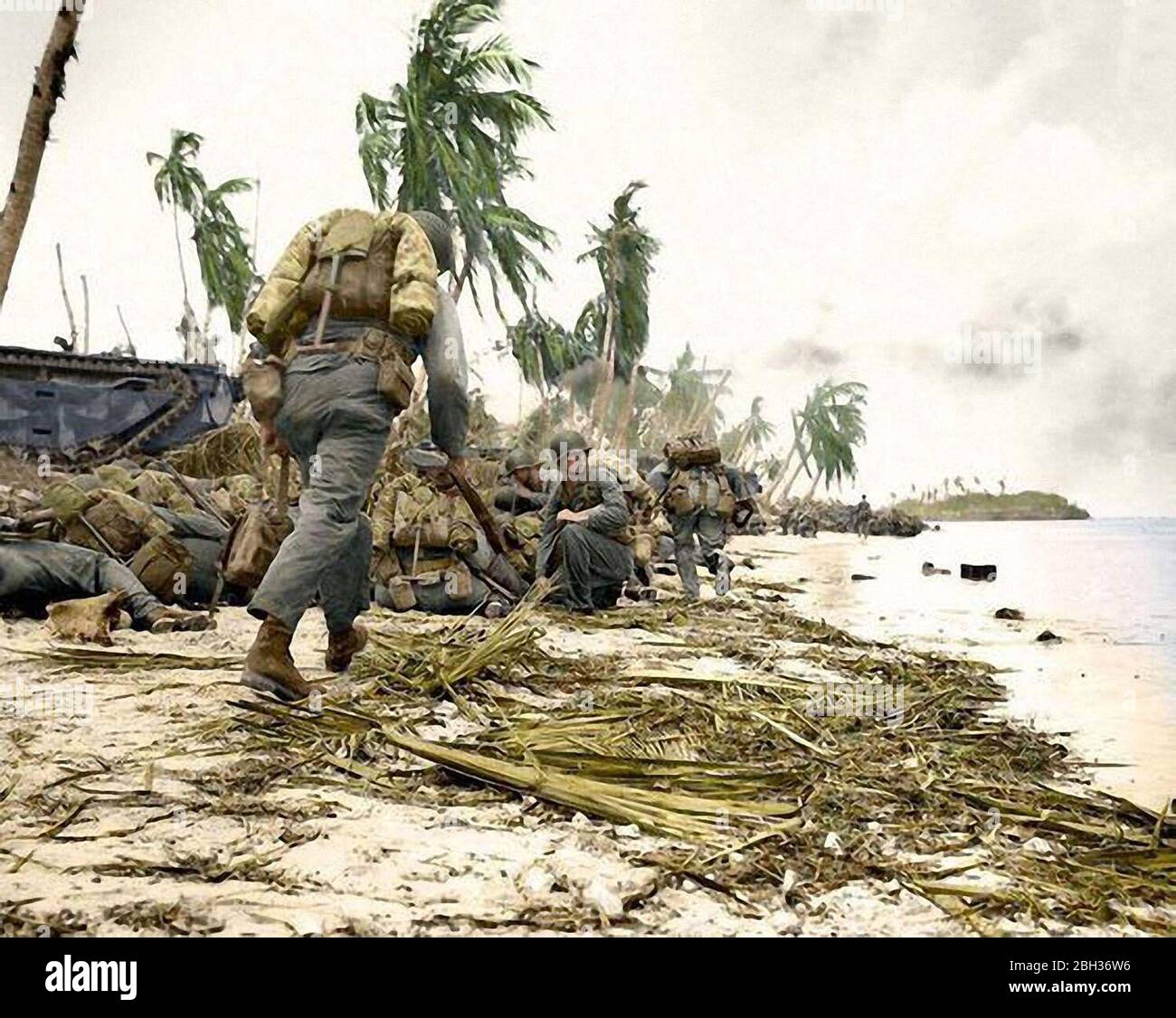 Battle of Guam, (21 JulyC10 August 1944 Stock Photo - Alamy