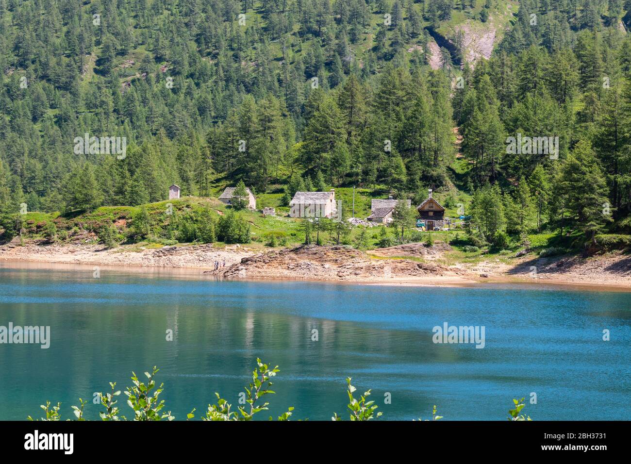 Mountain panoramas at Alpe Devero, Baceno, Lepontine Alps, Ossola ...