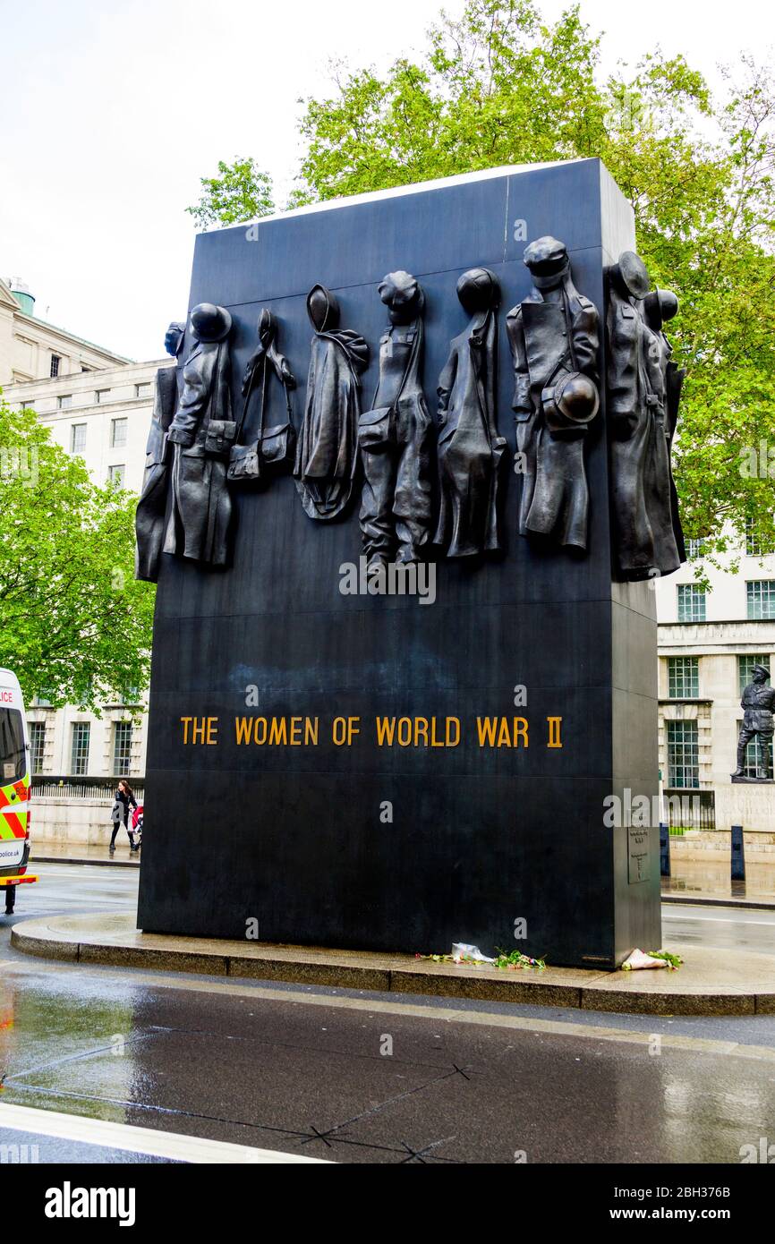 Women World War II Memorial London England United Kingdom Capital River ...
