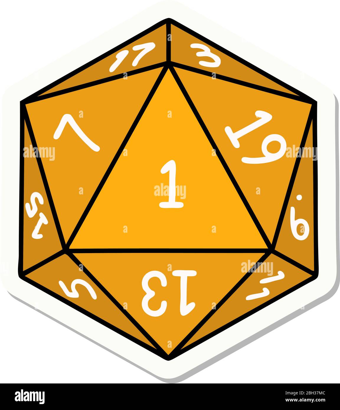 D20 illustration hi-res stock photography and images - Alamy