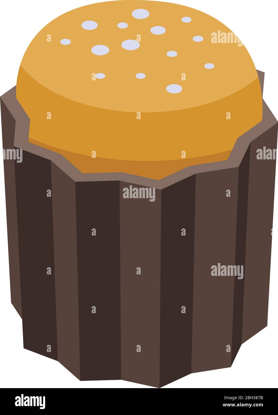 Strawberry cupcake icon logo Stock Vector Images - Alamy