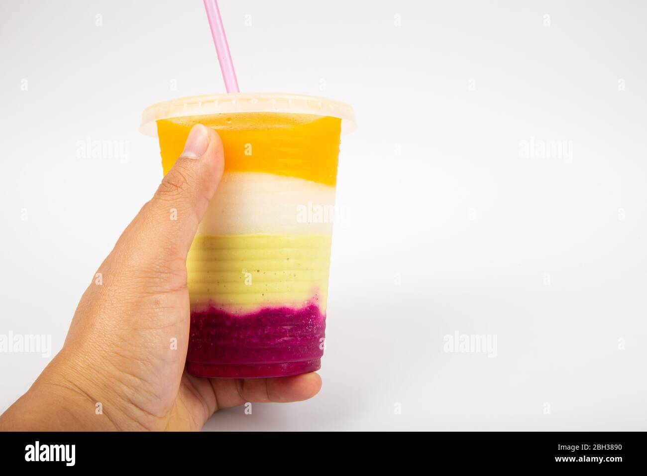 Fresh delicious Mix Fruit juice Stock Photo - Alamy