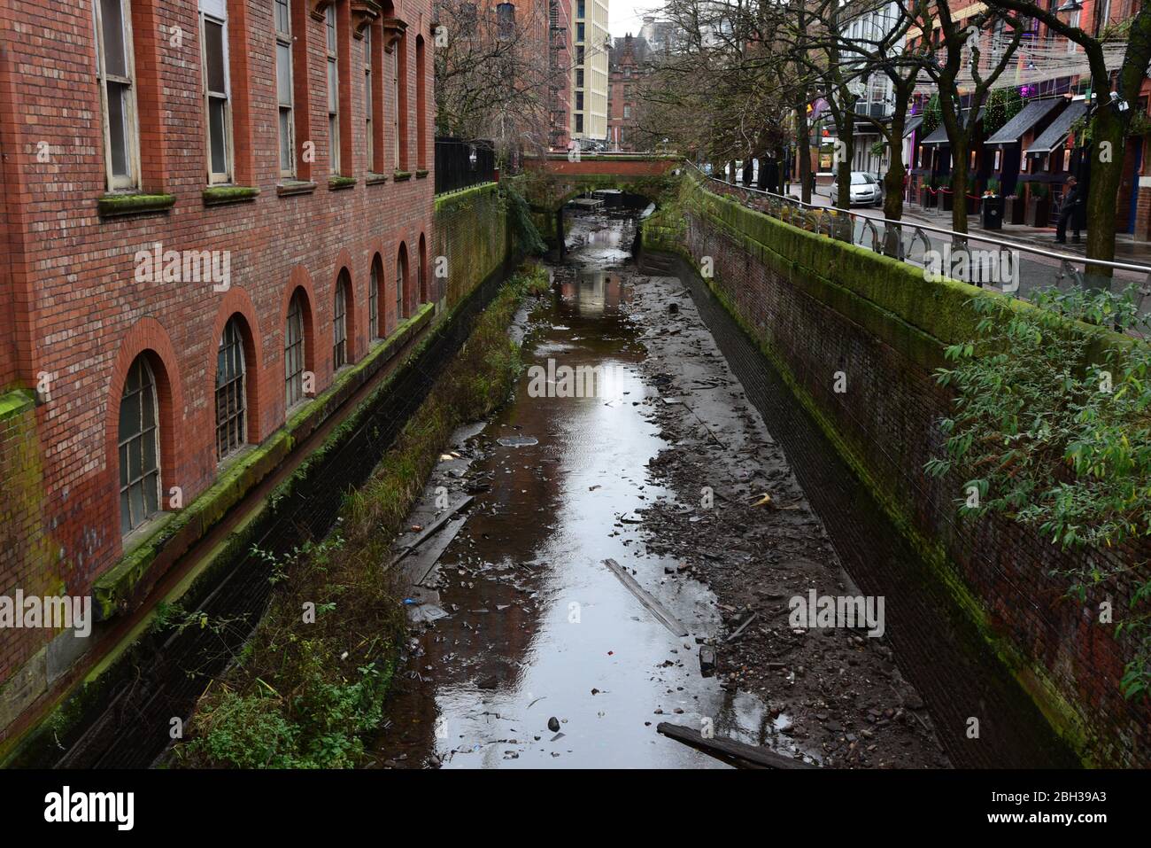 Empty Rochdale Canal Stock Photo - Alamy