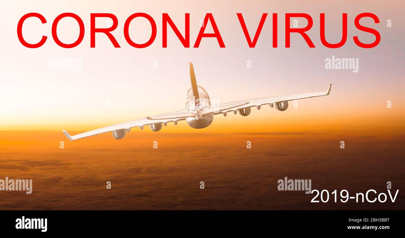 MERS-CoV chinese infection Novel Corona virus, airplane Stock Photo - Alamy