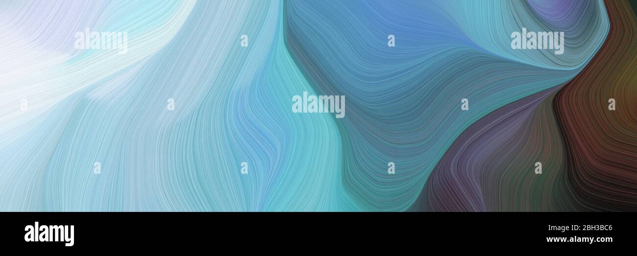 contemporary waves design with medium aqua marine, lavender and very ...