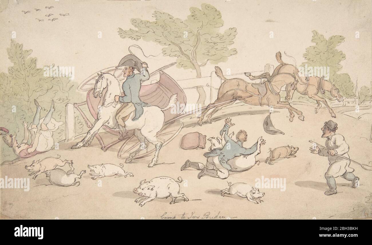 Going to Ivy Bridge, 1780-1827 Stock Photo - Alamy