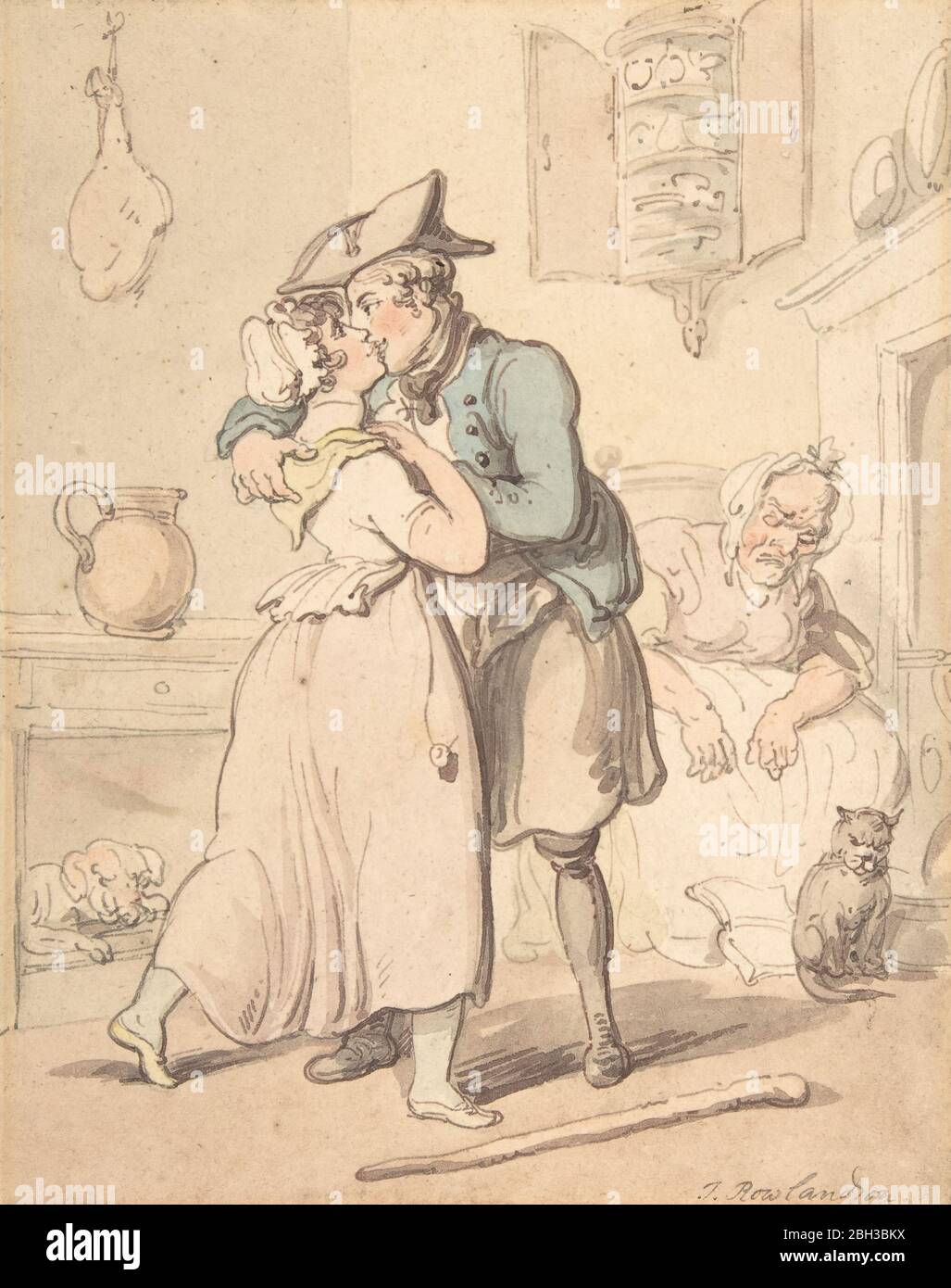 The Sailor's Return from Active Service, 1780-1827 Stock Photo - Alamy