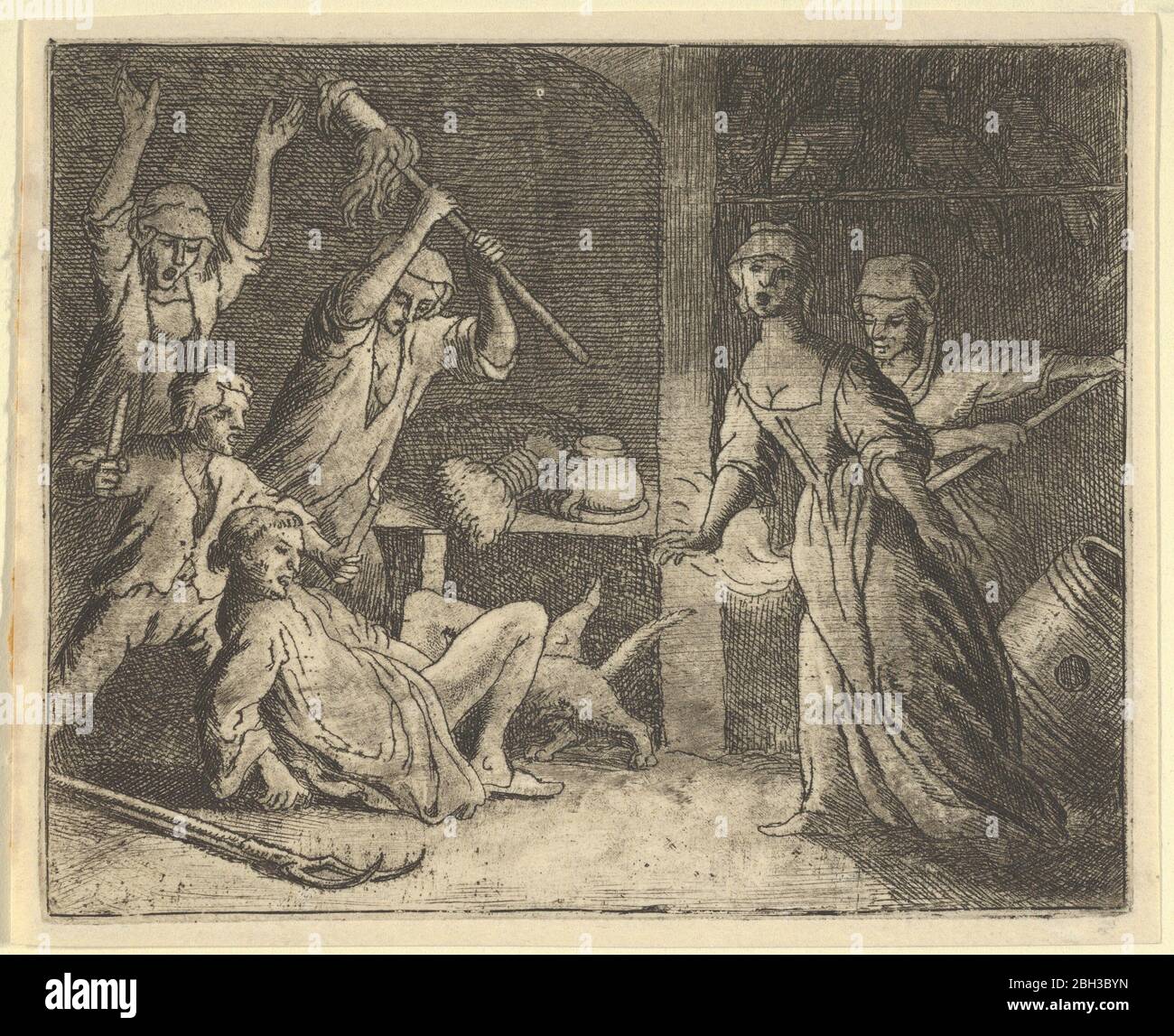 Fox caught snare trap hi-res stock photography and images - Alamy