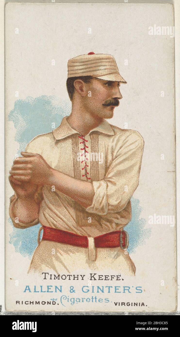 Timothy Keefe, Baseball Player, from World's Champions, Series 1 (N28 ...