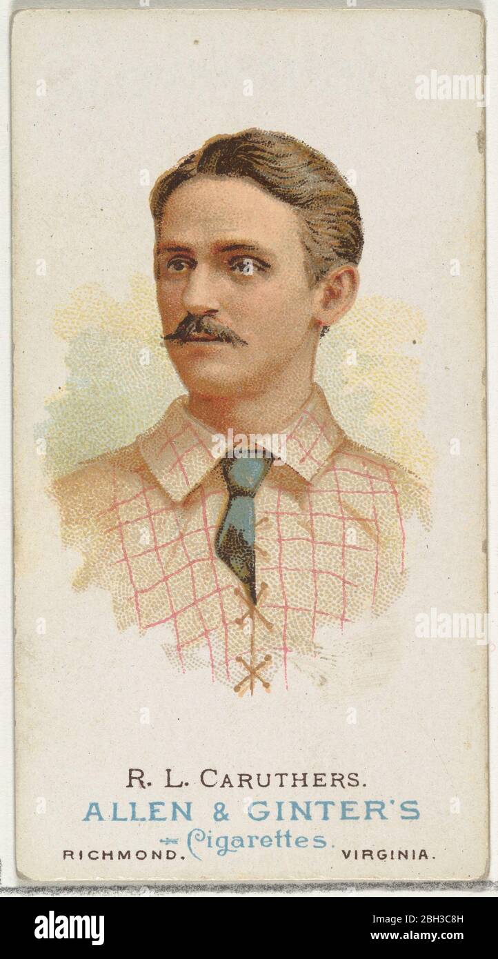 Robert Lee "Bob" Caruthers, Baseball Player, from World's Champions ...