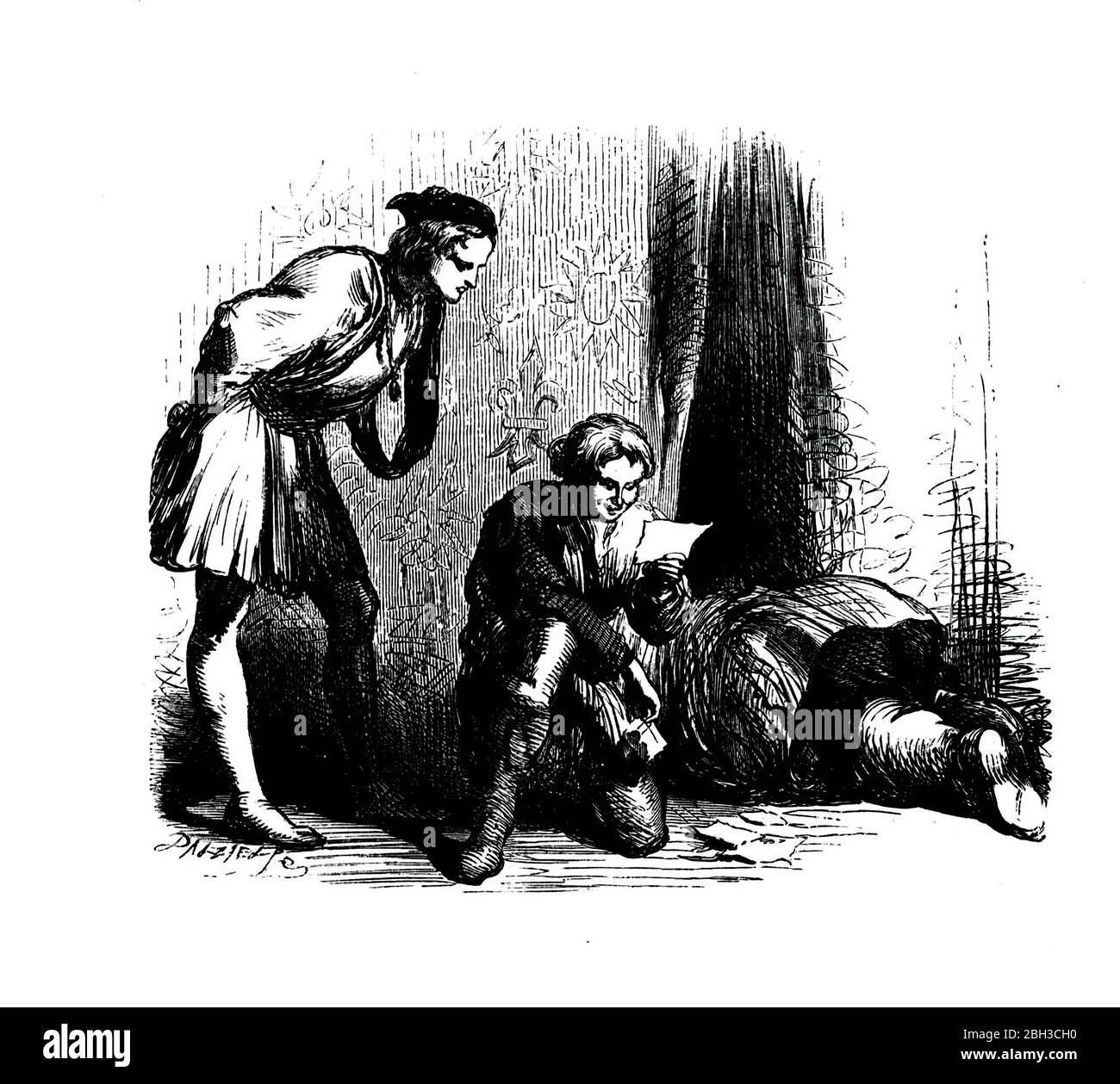 Victorian reading hi-res stock photography and images - Alamy