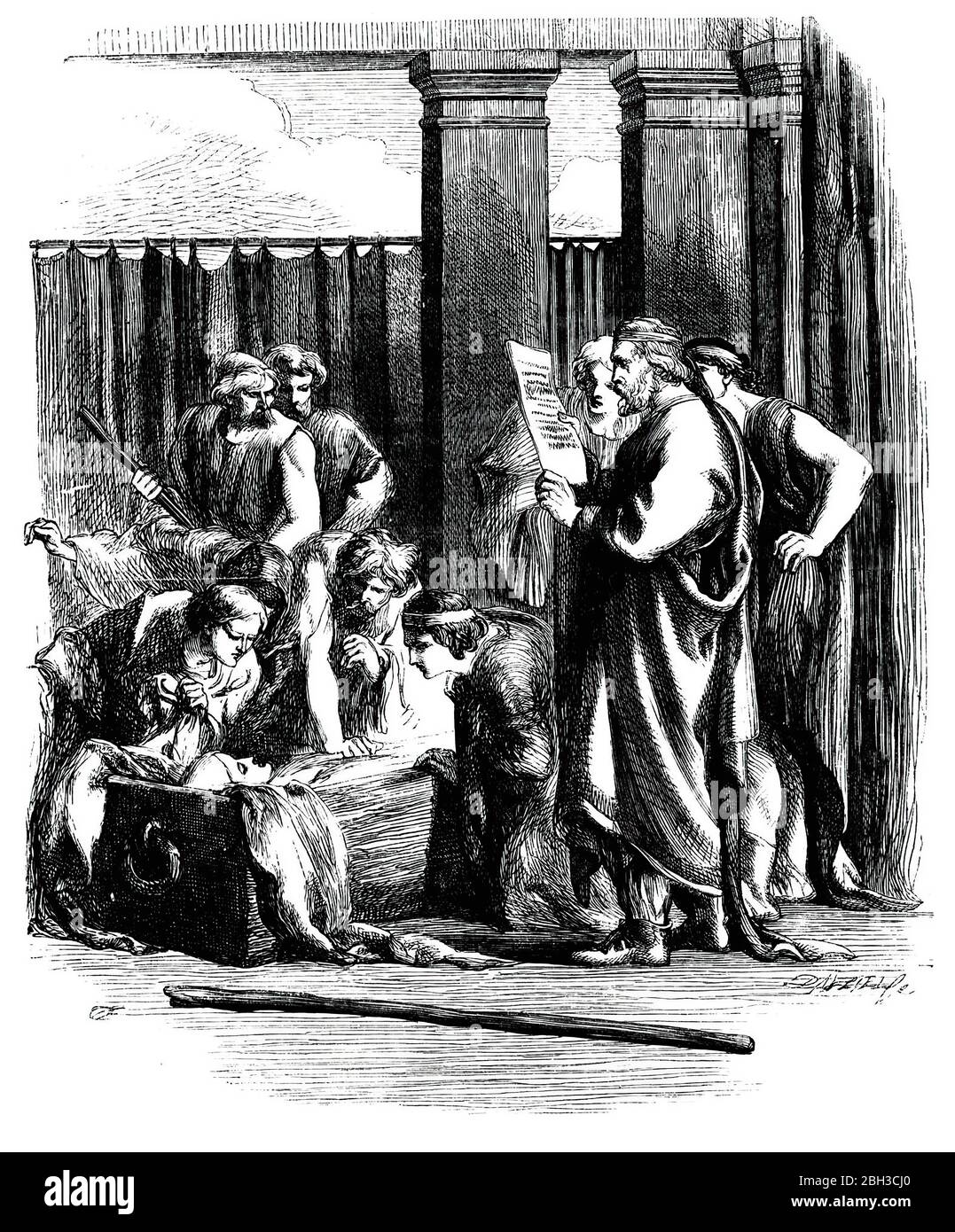 Victorian people drawing hi-res stock photography and images - Alamy