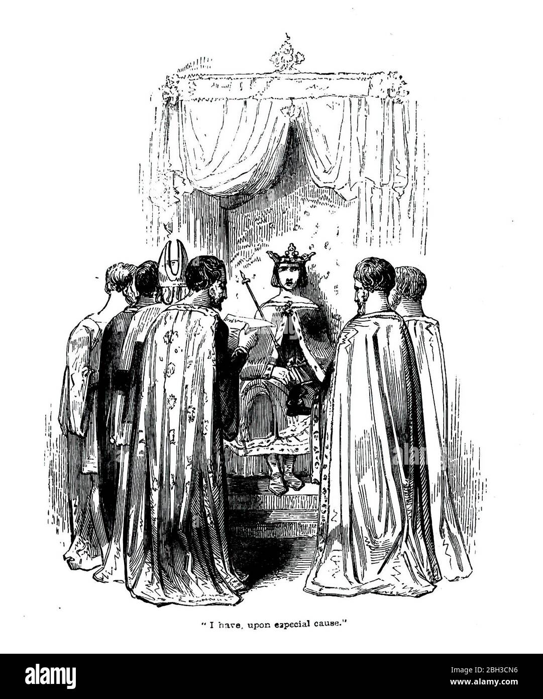 Victorian illustration (reading and writing Stock Photo - Alamy