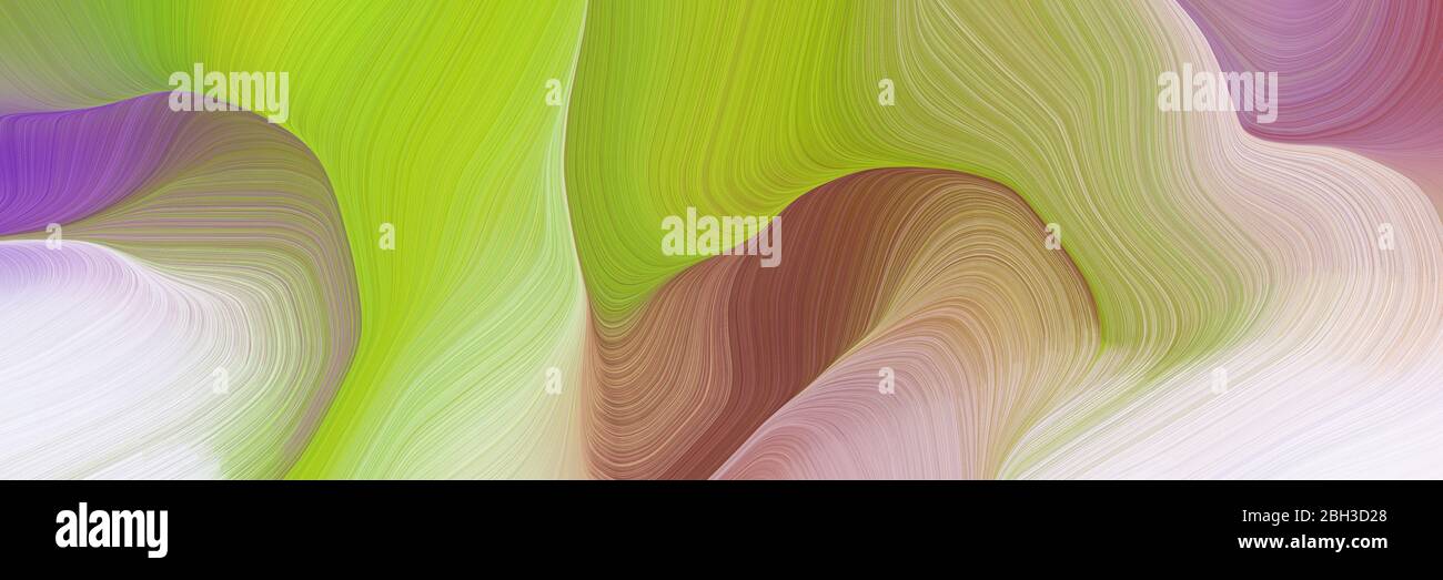 elegant graphic background with yellow green, light gray and tan color ...