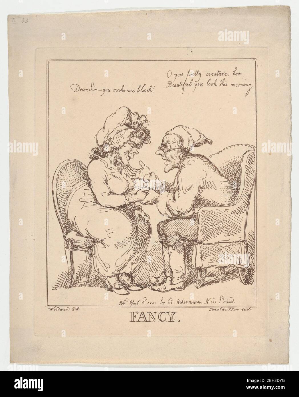 Fancy, July 20, 1801 Stock Photo - Alamy