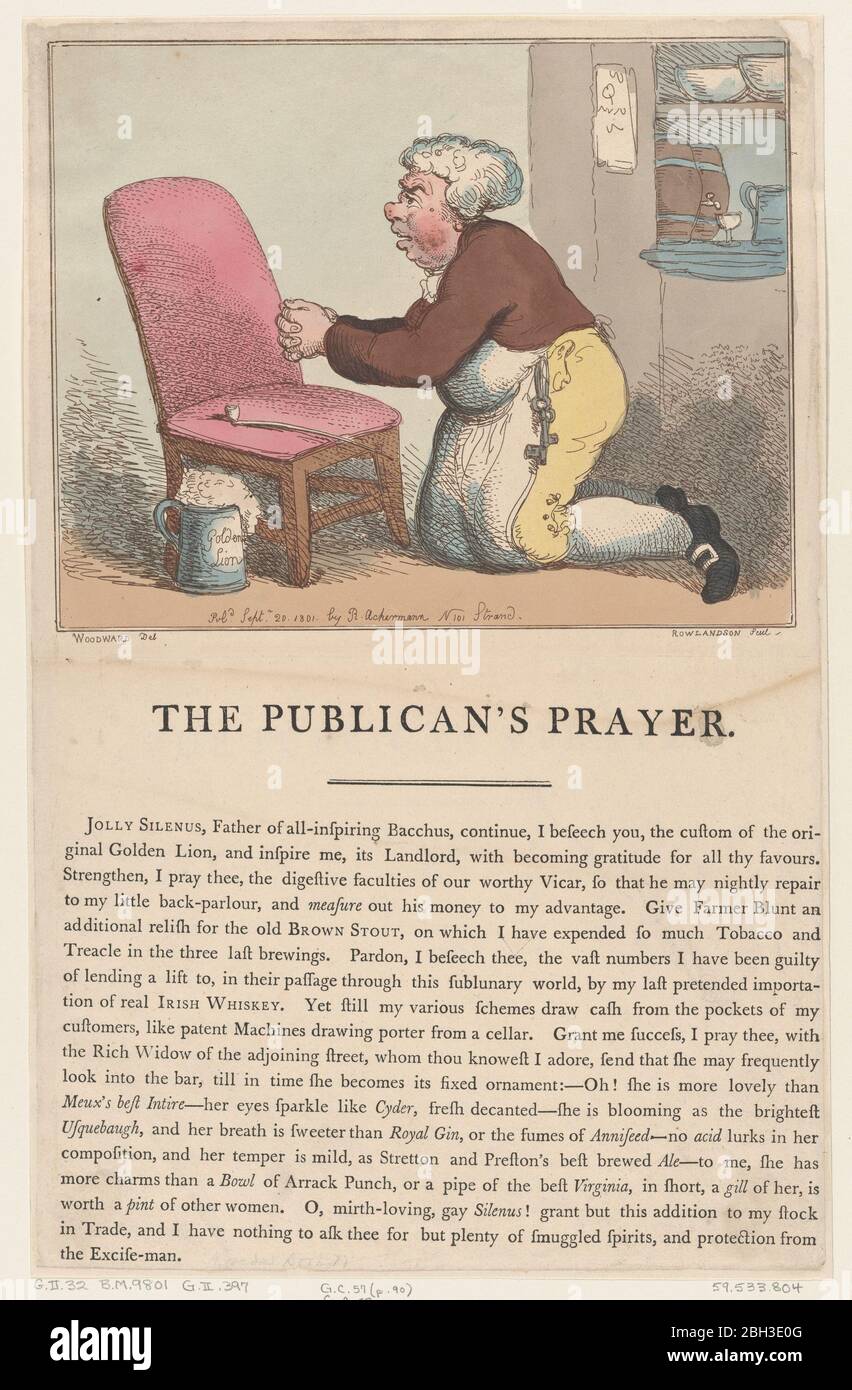 Publicans prayer hi-res stock photography and images - Alamy