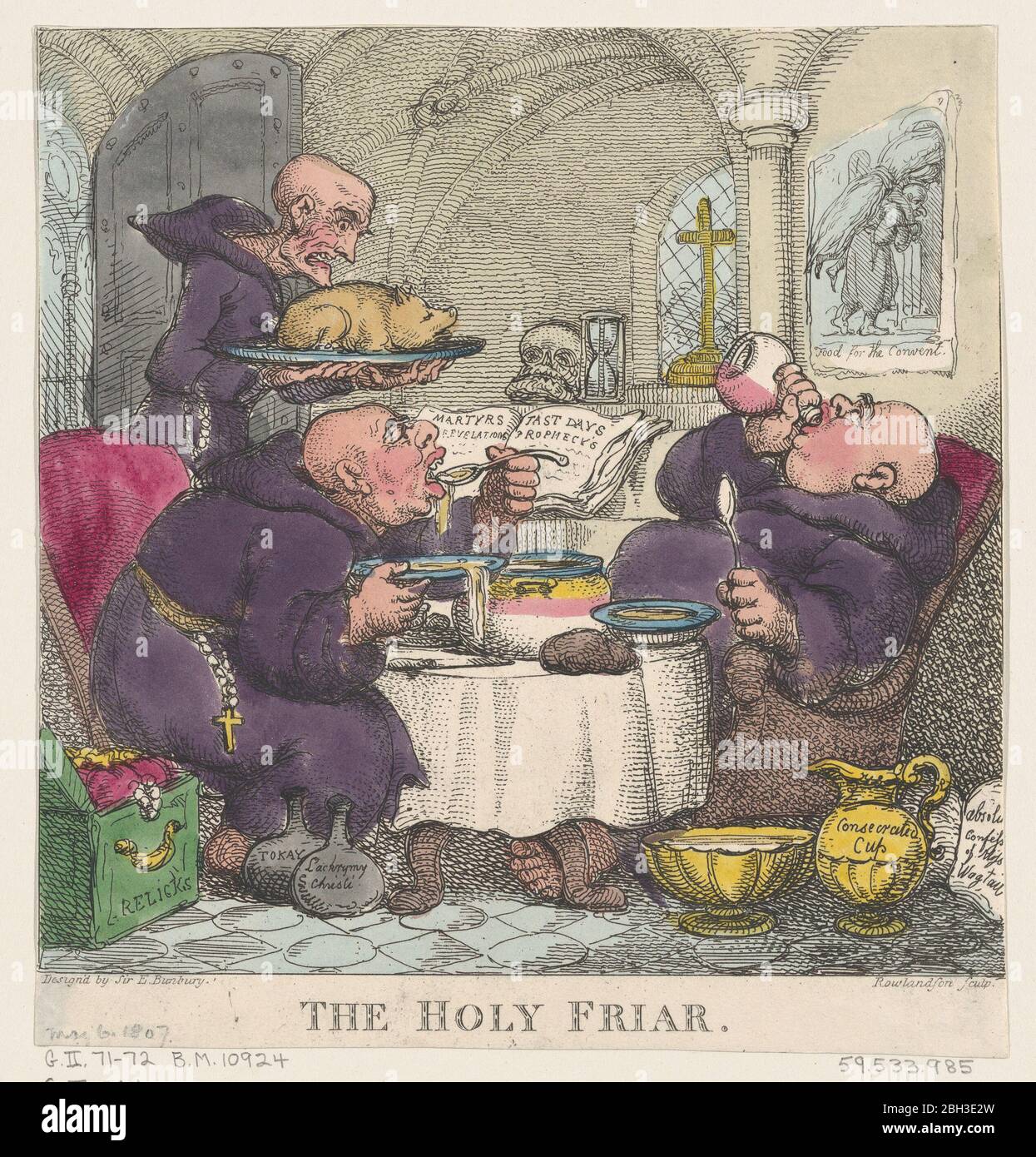 Friar drinking hi-res stock photography and images - Alamy