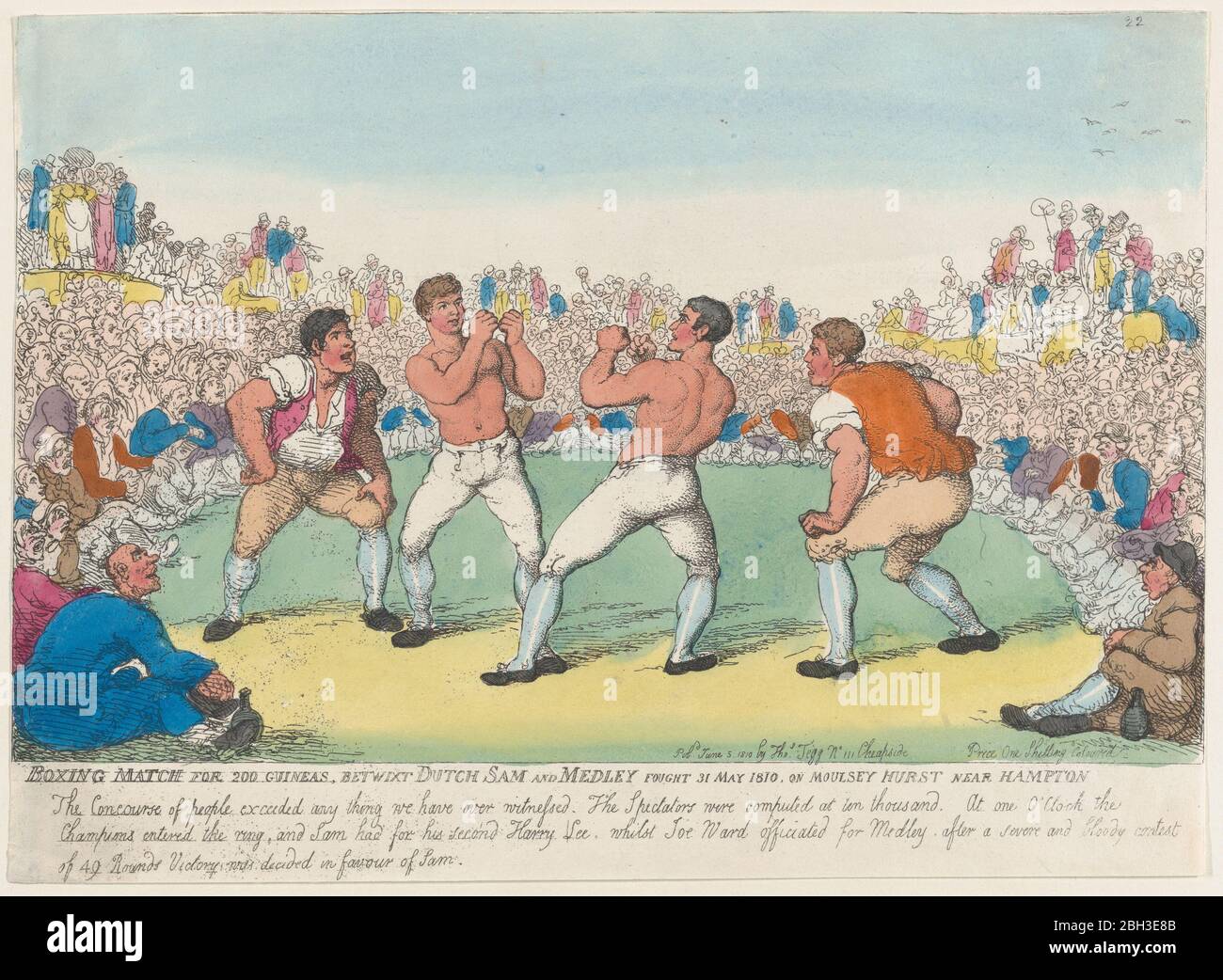 19th century boxers hi-res stock photography and images - Alamy