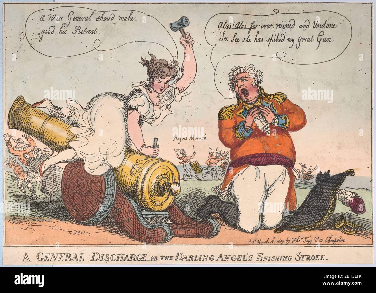 A General Discharge or the Darling Angel's Finishing Stroke, March 13 ...